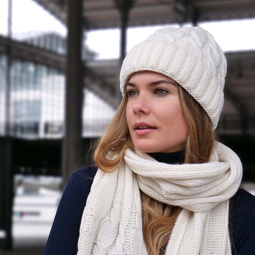 Blanc Bonnet - Bonnet Français - Bonnet made in France